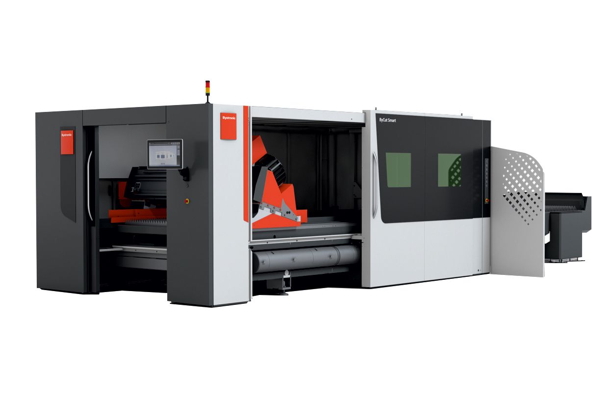 All New Bycut Smart Fiber Laser Cutting Machine Bystronic